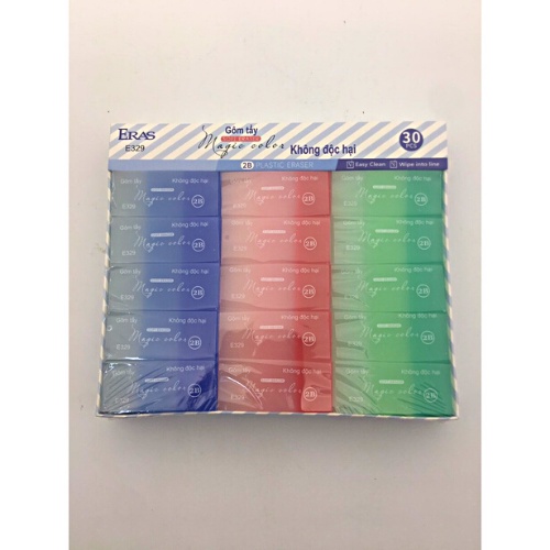 Tẩy Chì Eras Magic Nhiều Màu E329