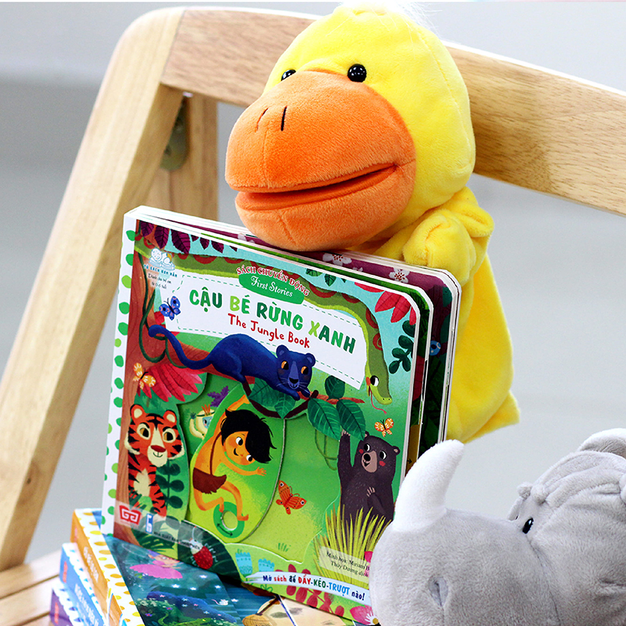 Sách Chuyển Động - First Stories - Cậu Bé Rừng Xanh - The Jungle Book