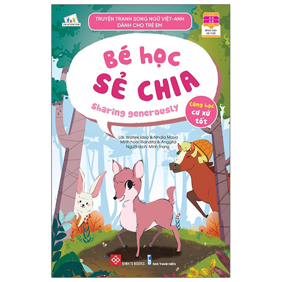 Truyện Tranh Song Ngữ Việt - Anh Dành Cho Trẻ Em - Cùng Học Cư Xử Tốt ...