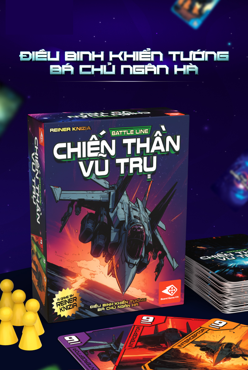 Đồ Chơi Boardgame Battle Line - Chiến Thần Vũ Trụ