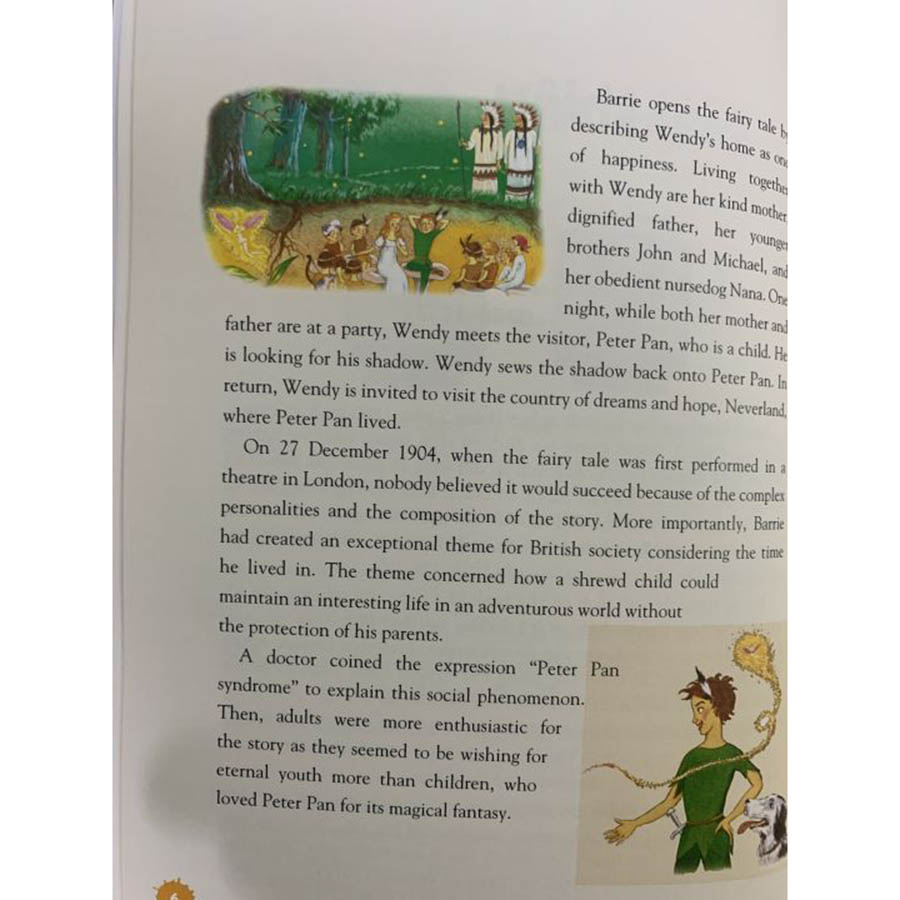 Pop! Lit For Kids - Peter Pan - Song Ngữ Anh - Việt