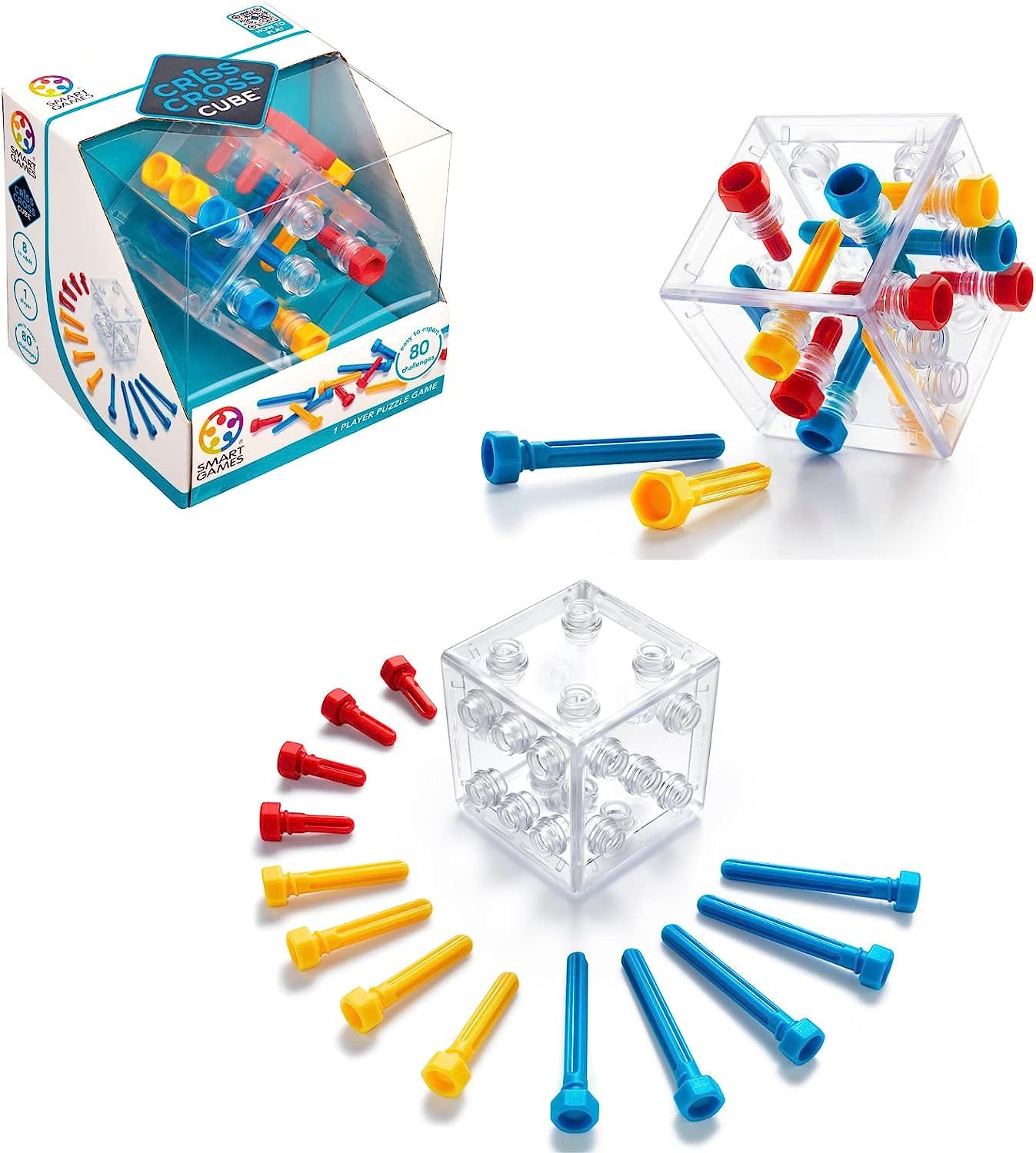 Đồ Chơi Smart Games Thử Thách Criss Cross Cube