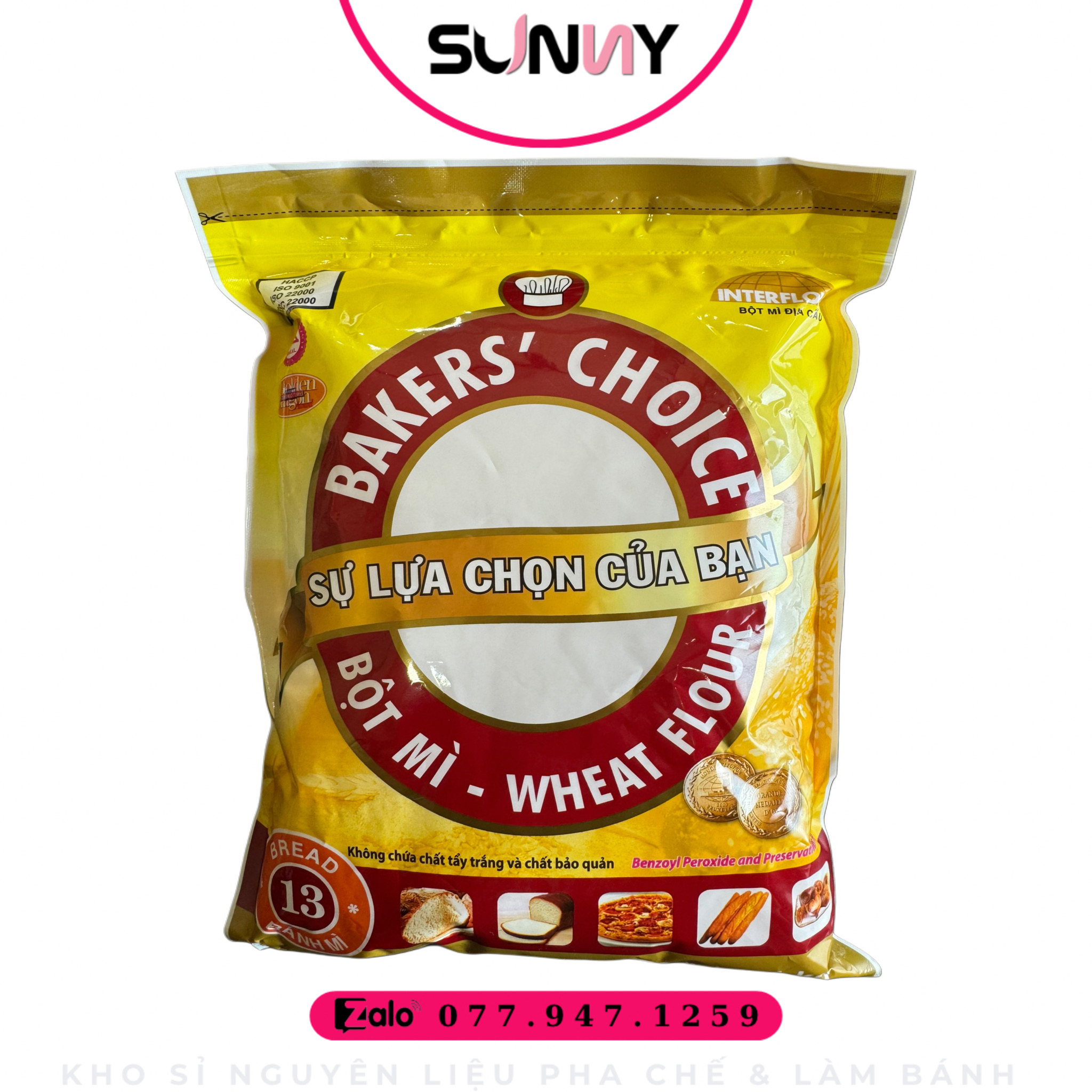 BỘT MÌ BAKER' CHOICE SỐ 13 ( BỘT BÁNH MÌ ) Nguyên Liệu Pha Chế & Làm ...