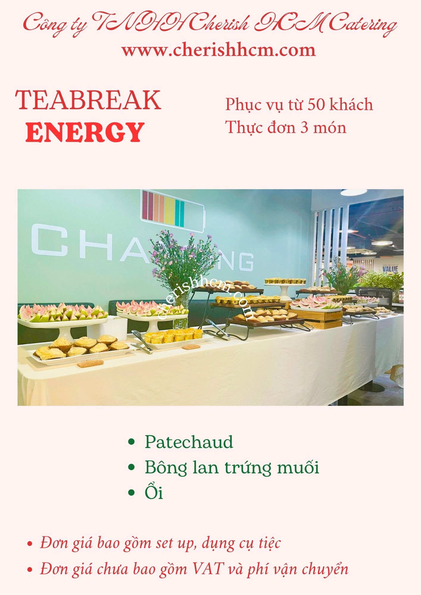 Gói tiệc Teabreak