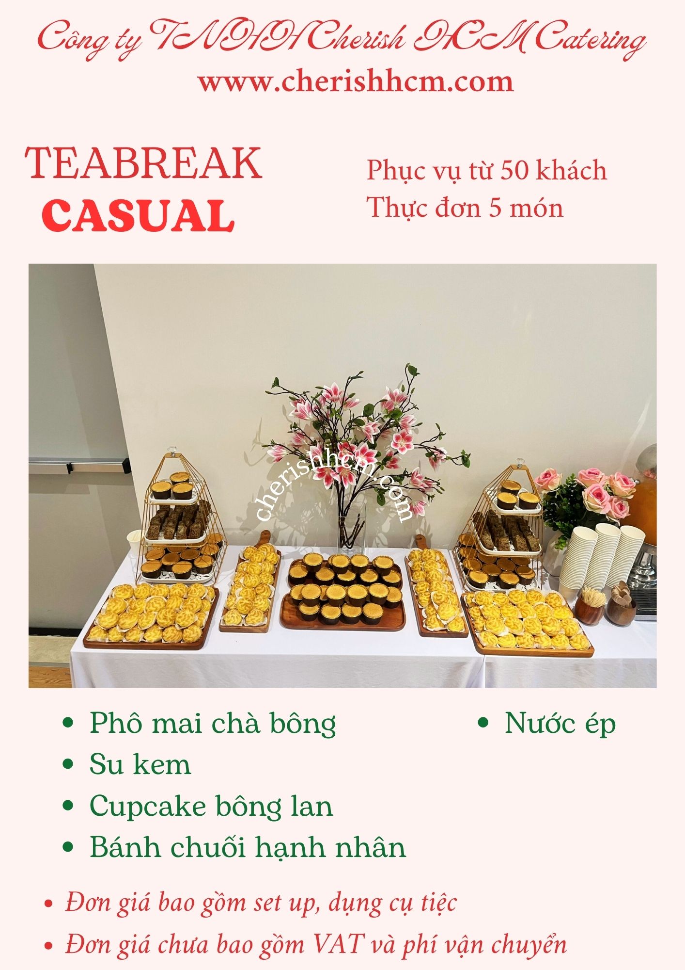 Gói tiệc Teabreak