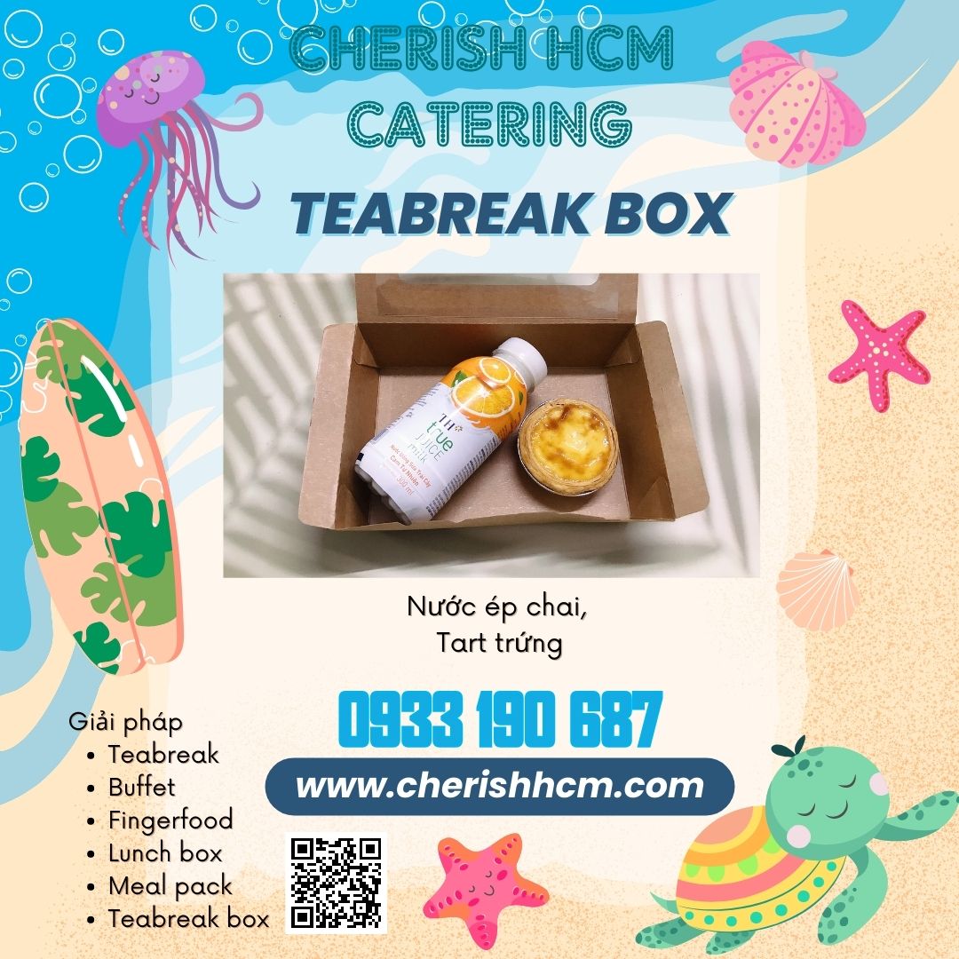 Cherish HCM Catering- Tiệc Teabreak, Lunchbox, Buffet