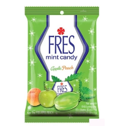 Fres Mint Candy Apple Peach Flavor 150g | BLUETHUNDER JOINT STOCK COMPANY