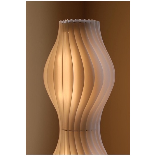 Đèn cây Lodes Vapor lượn sóng cao cấp - Bắc Âu