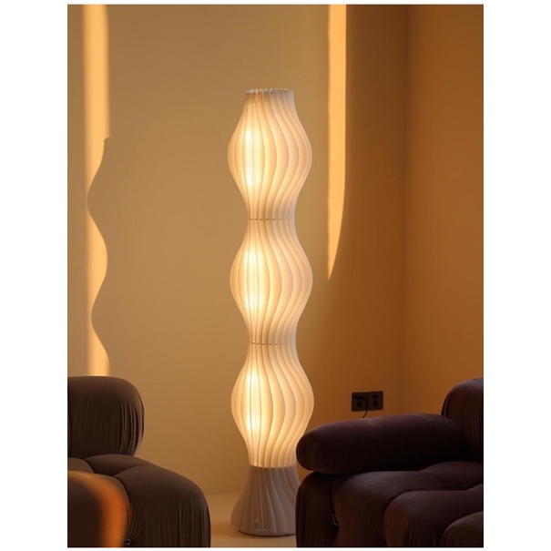 Đèn cây Lodes Vapor lượn sóng cao cấp - Bắc Âu