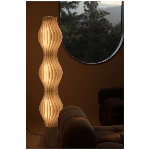 Đèn cây Lodes Vapor lượn sóng cao cấp - Bắc Âu