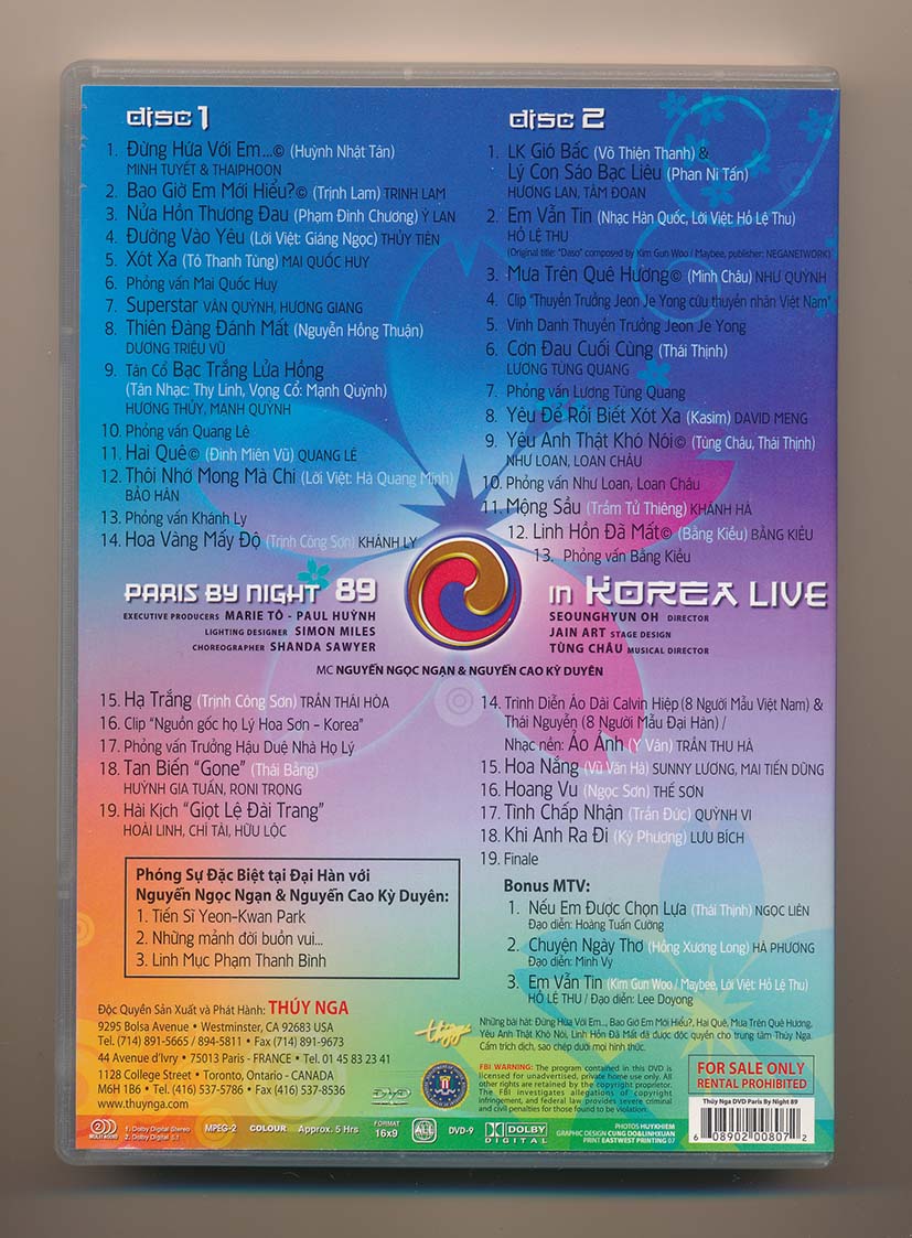 DVD PBN 89 - In Korea