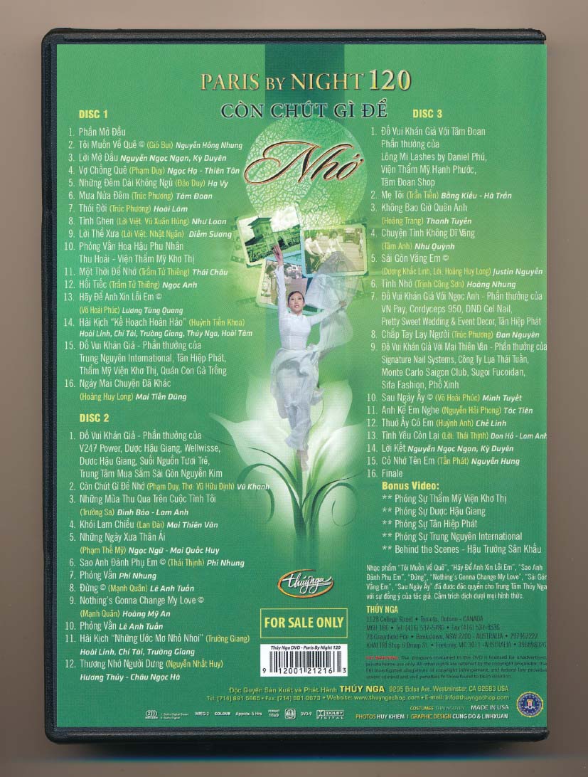 DVD PBN 120 - Còn Chút Gì Để Nhớ (Seal) KGTUS
