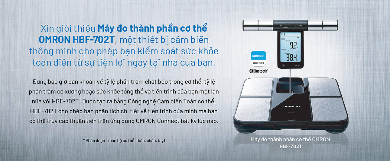 Máy đo thành phần cơ thể OMRON HBF-702T