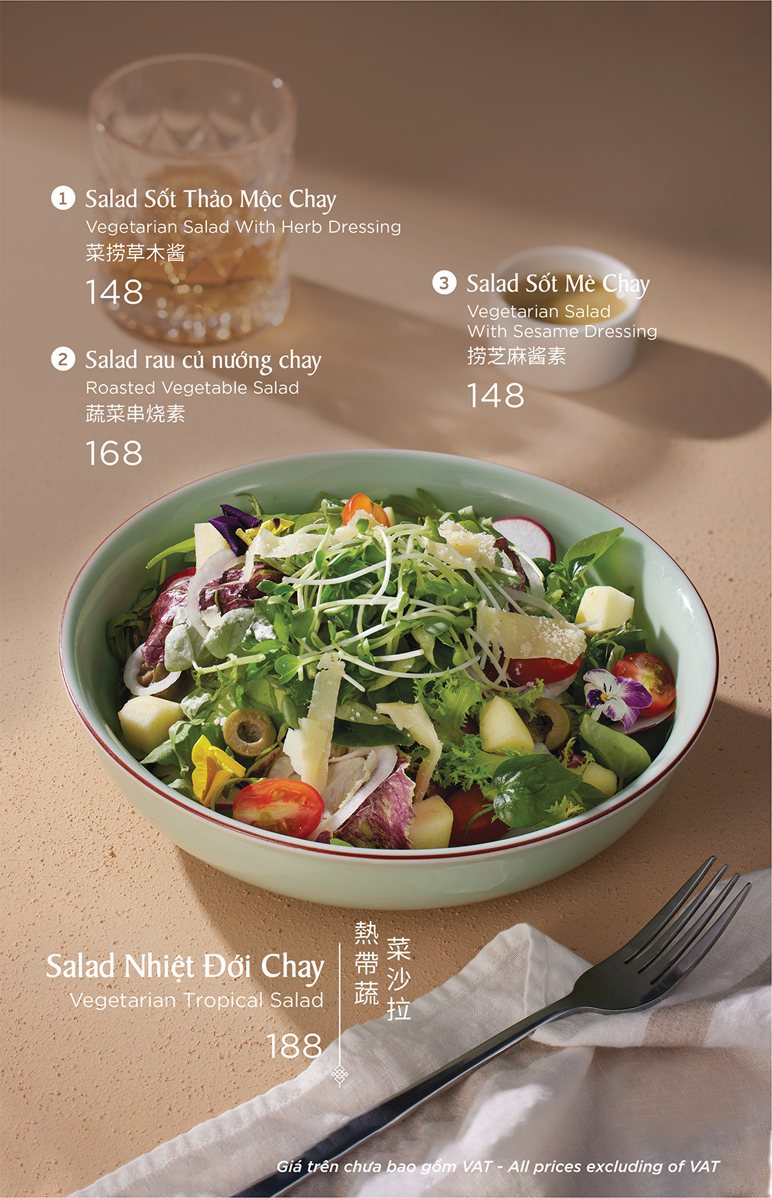 Menu Chay | tanhaivan.com