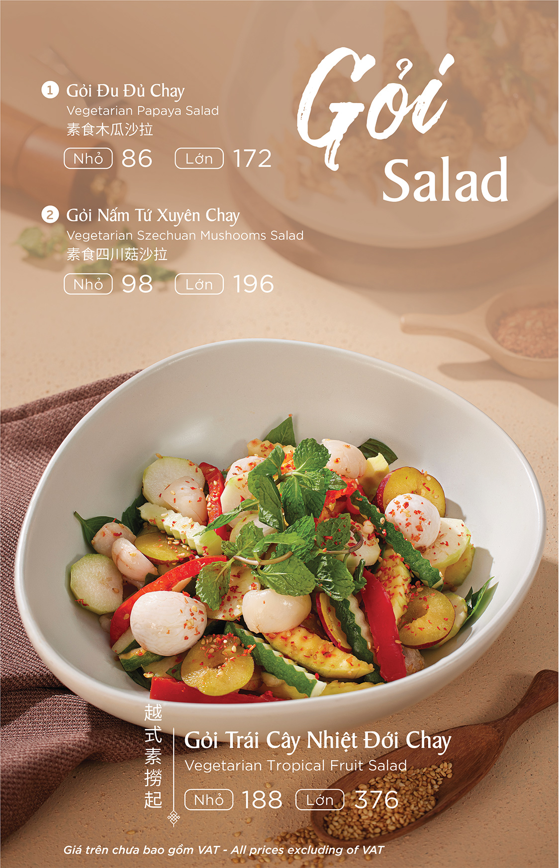 Menu Chay | tanhaivan.com