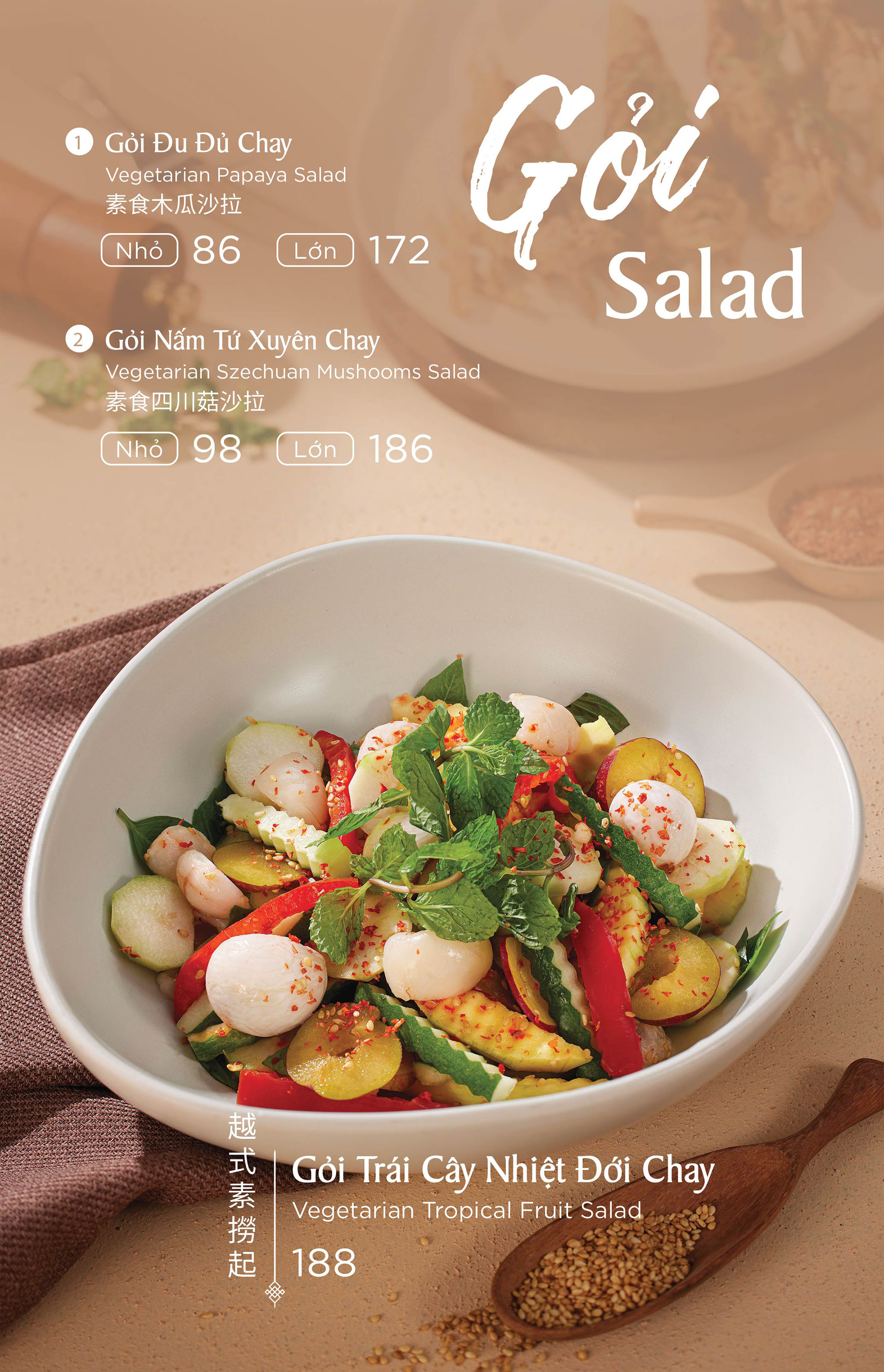 Menu Chay | tanhaivan.com