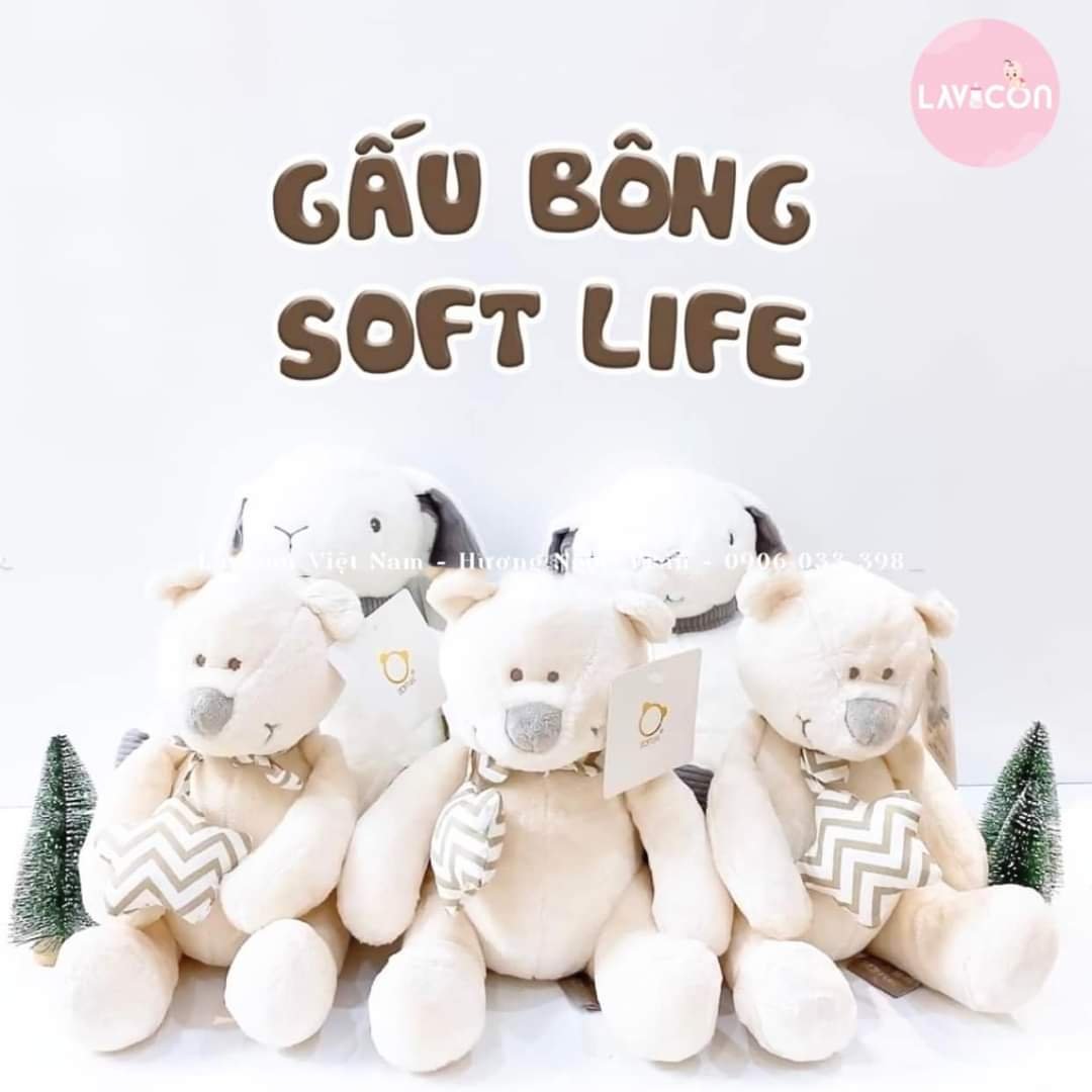 Gấu bông Soft Life size 20cm Đồ Sơ Sinh Cao Cấp | Thế giới cho mẹ và bé ...