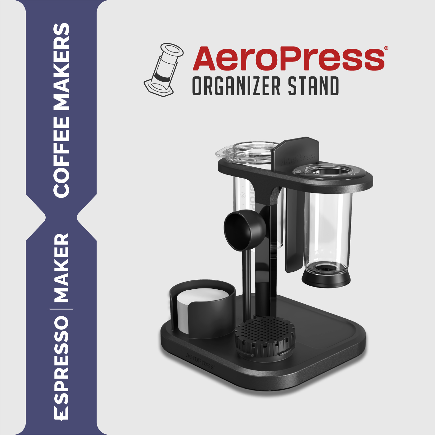 Phụ kiện giá đỡ AeroPress Organizer Stand Espressomaker.vn - Cà phê ...