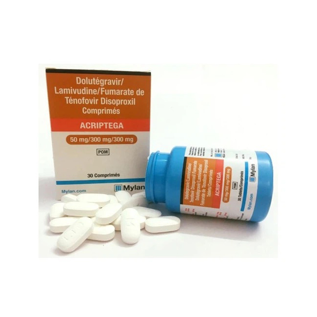 Acriptega 50mg/300mg/300mg Mylan 30 viên | Nhà Thuốc An Bình