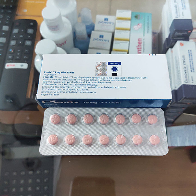 Thuốc Plavix 75mg, Hộp 28 viên | Nhà Thuốc An Bình