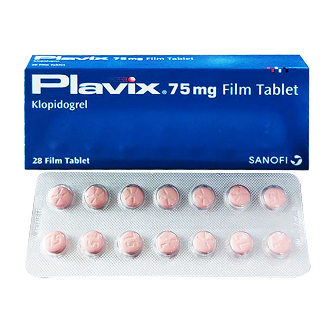 Thuốc Plavix 75mg, Hộp 28 viên | Nhà Thuốc An Bình
