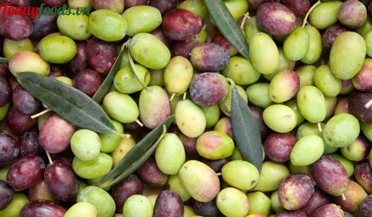 Quả Oliu Xanh Tách Hạt 3kg Tây Ban Nha