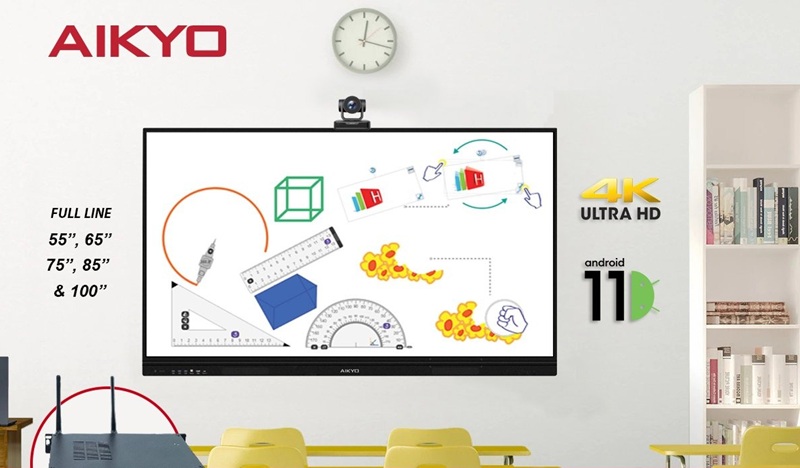 Màn hình tương tác AIKYO AID-B5525UHD giá rẻ nhất thị trường