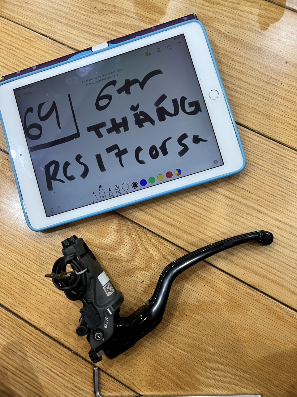 TAY THẮNG RCS 17 CORSA (69) THI MOTO THỦ ĐỨC