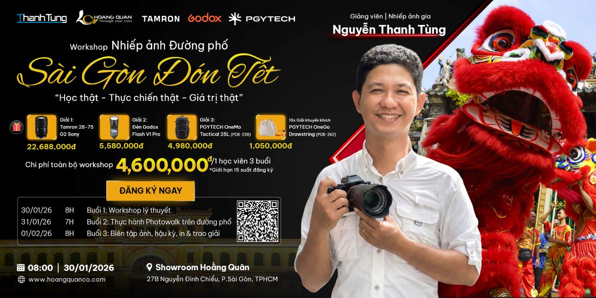 WORKSHOP STREETLIFE: SÀI GÒN ĐÓN TẾT