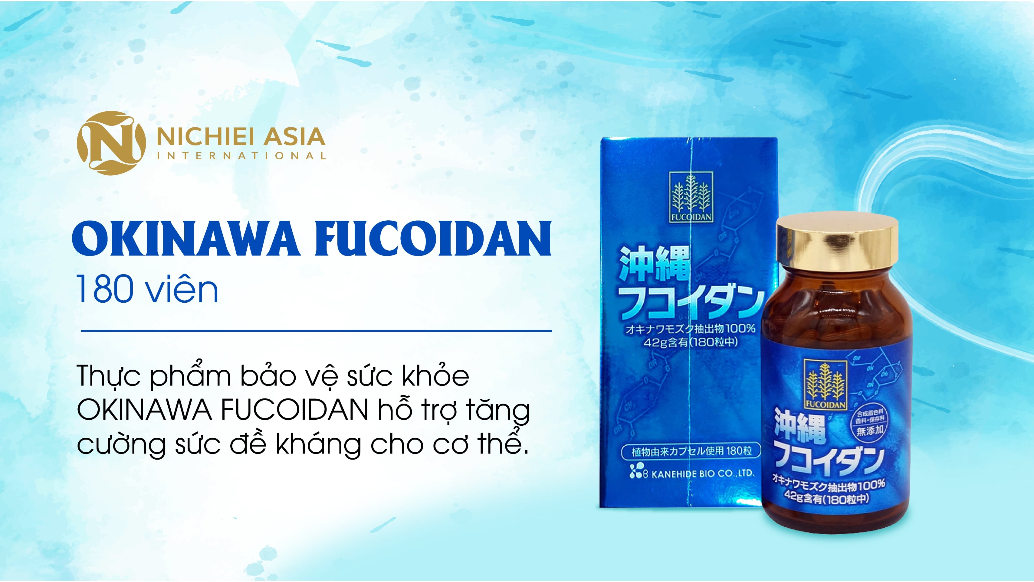 OKINAWA FUCOIDAN-Thực phẩm bảo vệ sức khỏe Nichiei Asia