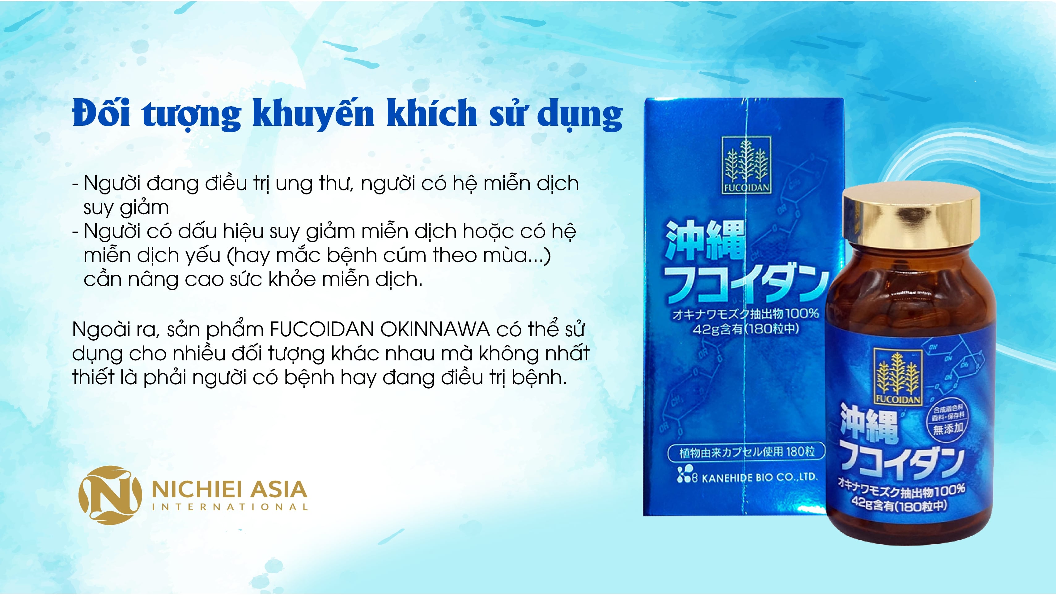 OKINAWA FUCOIDAN-Thực phẩm bảo vệ sức khỏe Nichiei Asia