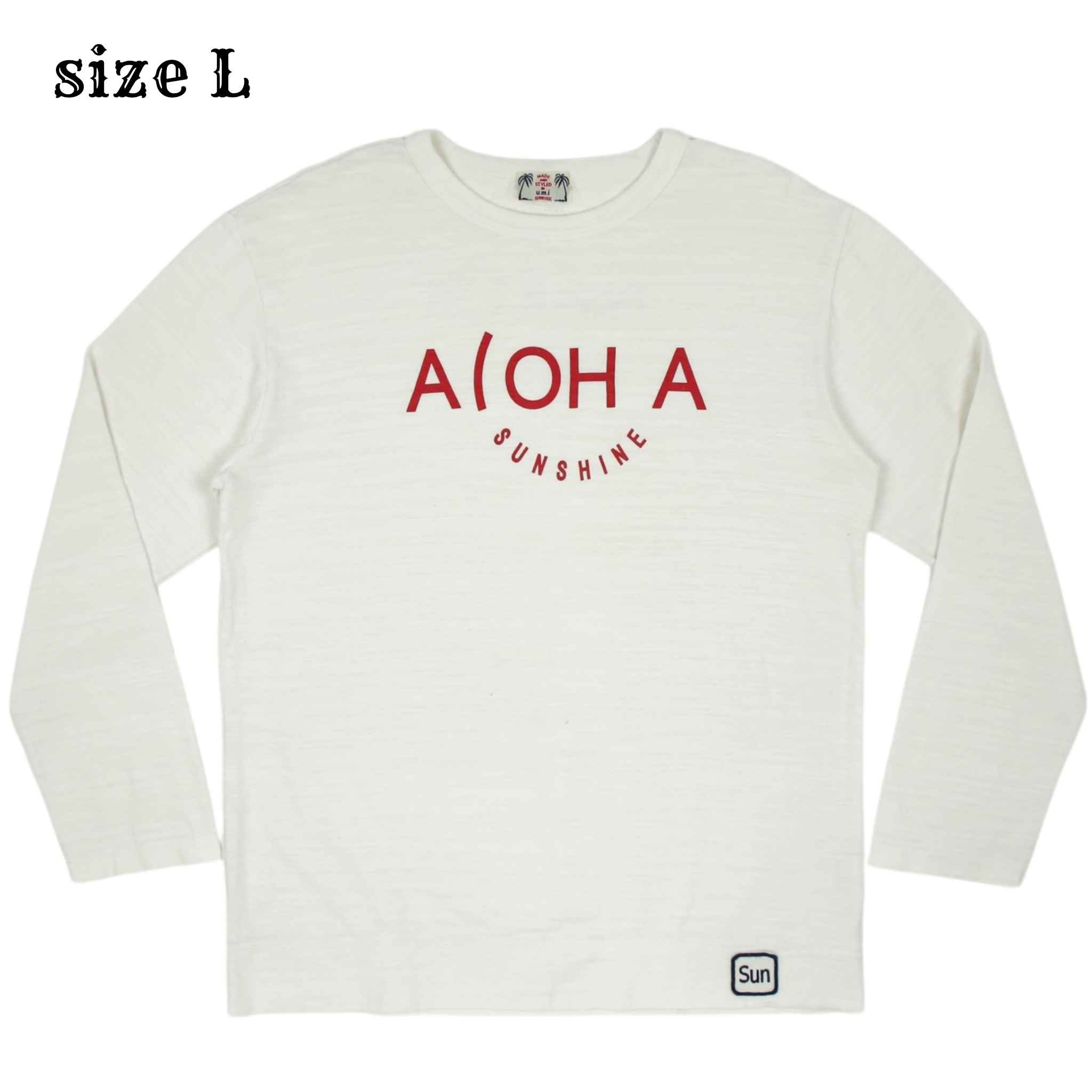 Umi Sunrise Made in Japan L/S Shirt Size L