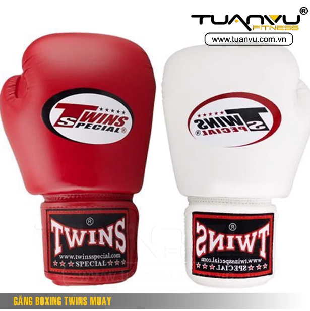 Găng tay boxing Twins Muay | Dụng cụ thể thao Tuấn Vũ