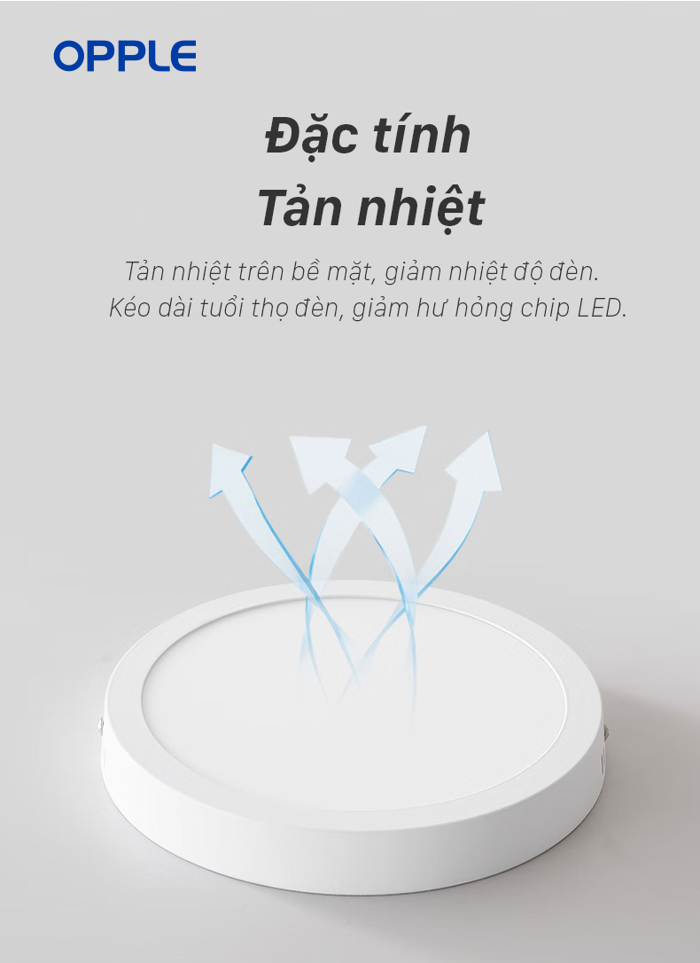 Đèn LED OPPLE Downlight Vuông EcoMax II SM ESII S150-12W-WH - Chính Hãng