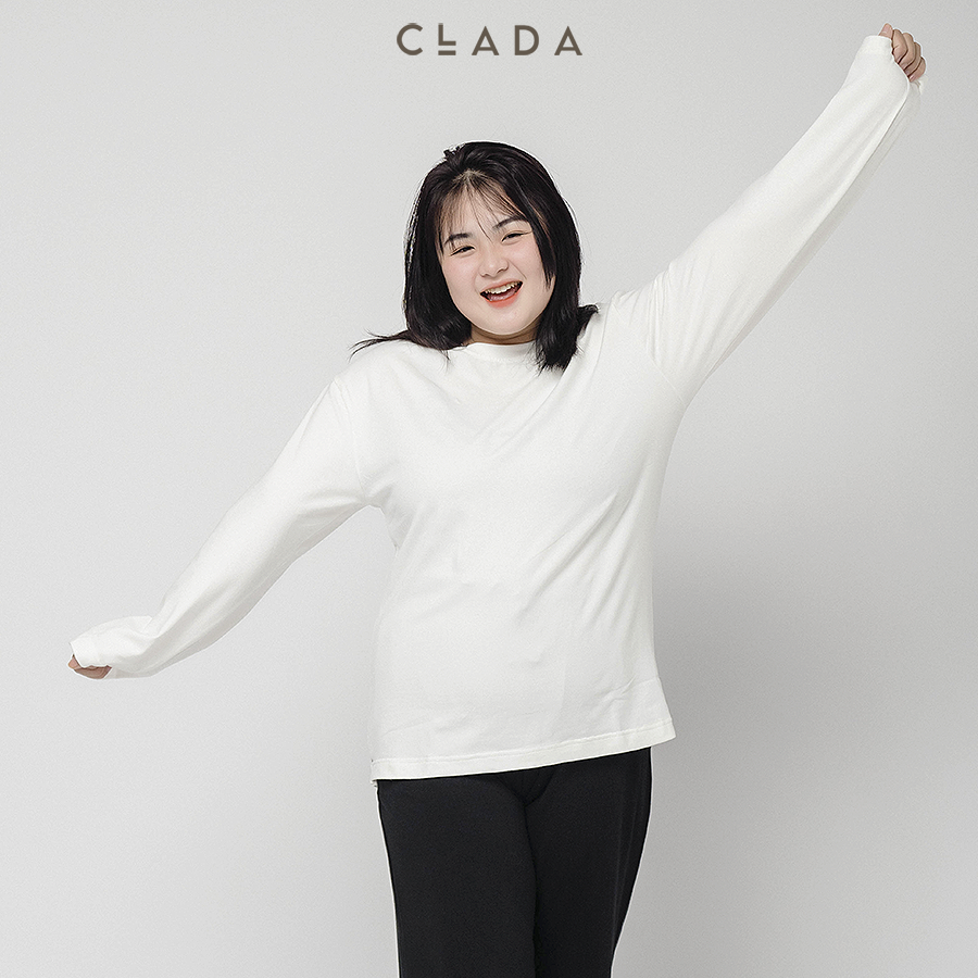 Áo Dài Tay Big Size Cotton CLADA Essential - BAE001 | CLADA VIETNAM