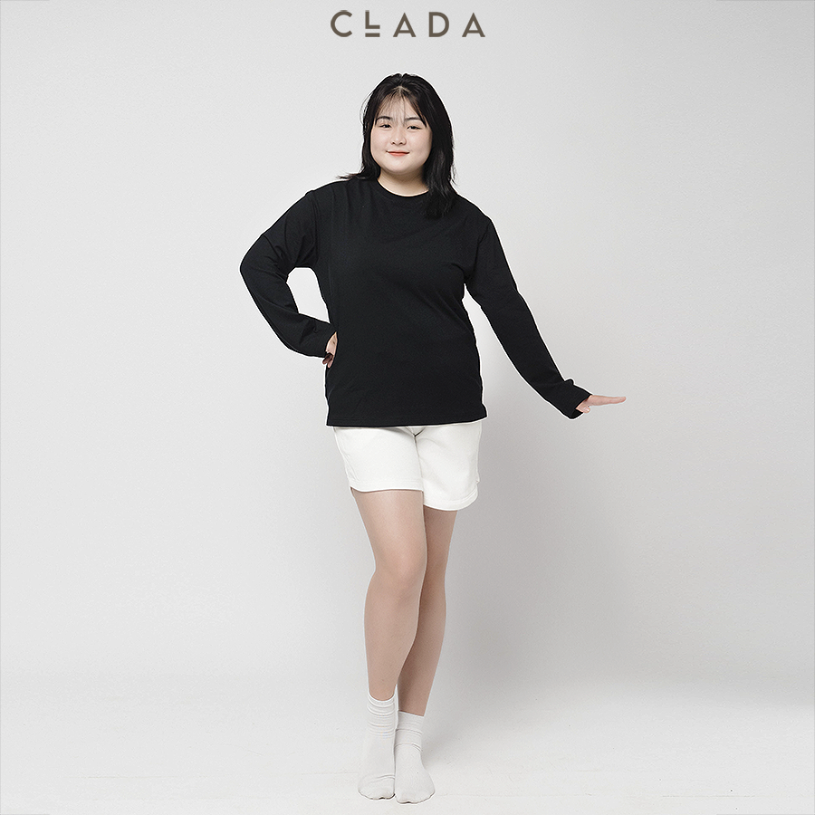 Áo Dài Tay Big Size Cotton CLADA Essential - BAE001 | CLADA VIETNAM