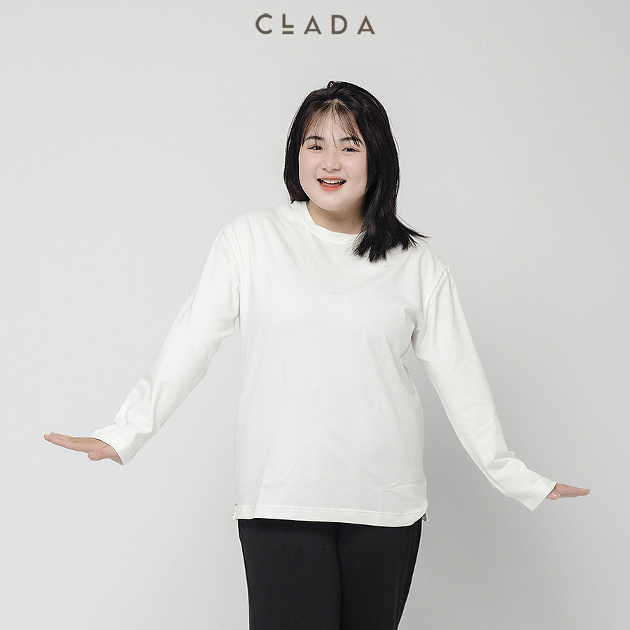 Áo Dài Tay Big Size Cotton CLADA Essential - BAE001 | CLADA VIETNAM