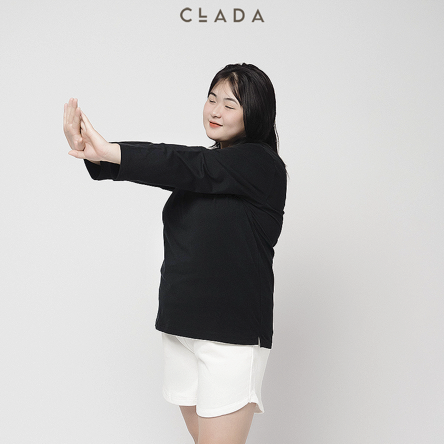 Áo Dài Tay Big Size Cotton CLADA Essential - BAE001 | CLADA VIETNAM
