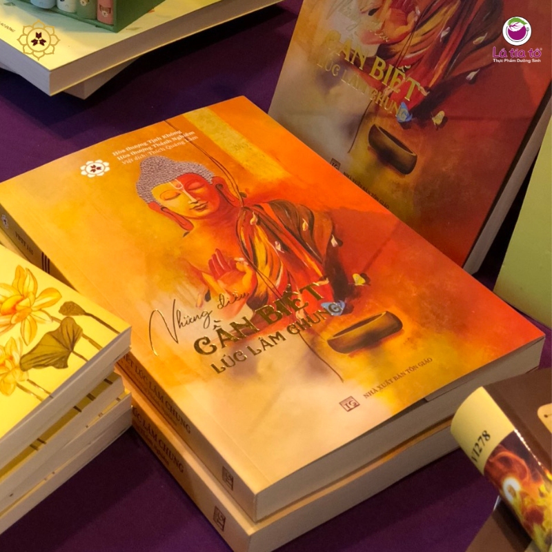 Sách Những điều cần biết lúc lâm chung Thực Dưỡng Lá Tía Tô