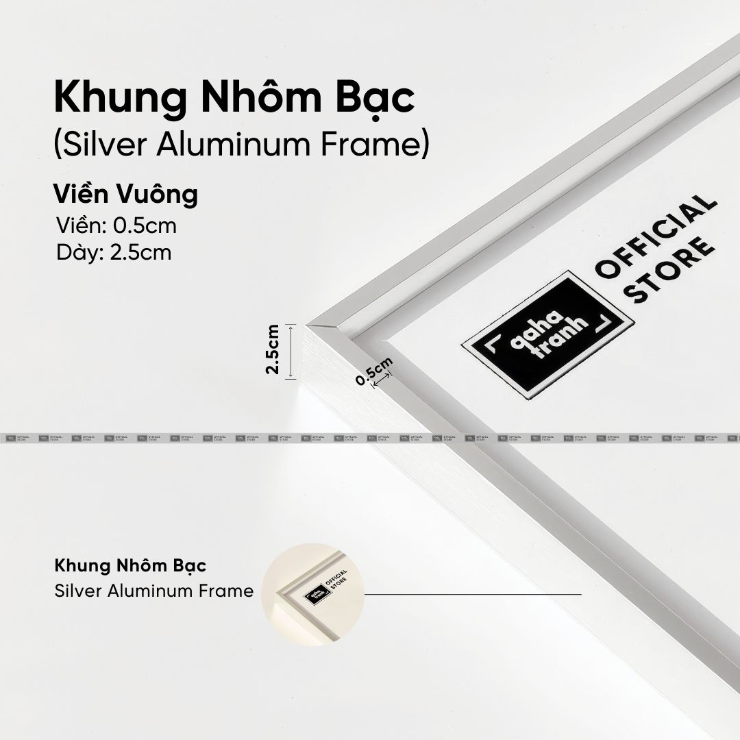 Khung Ảnh Hợp Kim Nhôm Để Bàn | Thương Hiệu Tiên Phong Đóng Khung Tranh ...