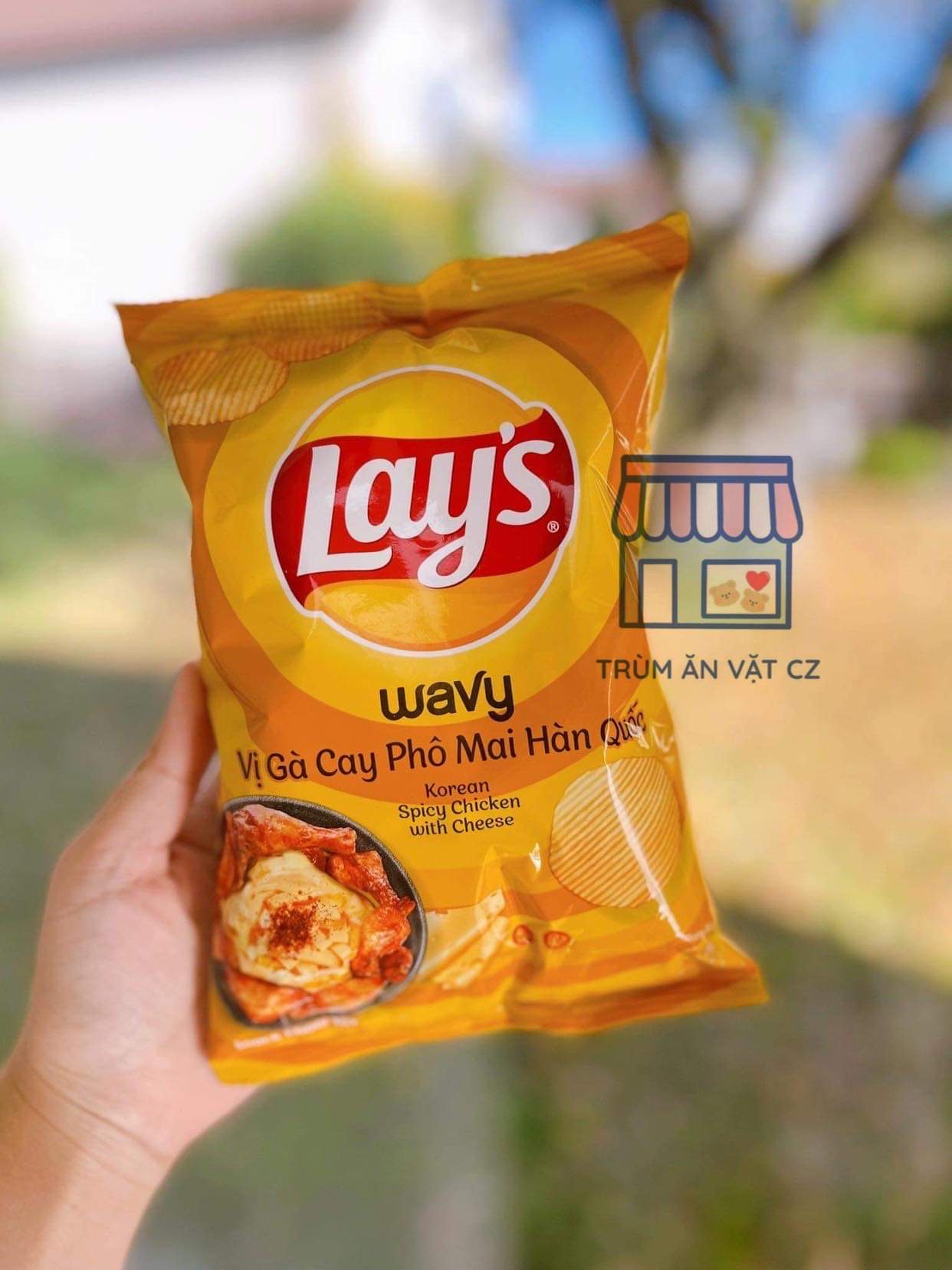 BIM BIM LAY GÀ CAY PHÔ MAI HÀN QUỐC Trùm Ăn Vặt Cz