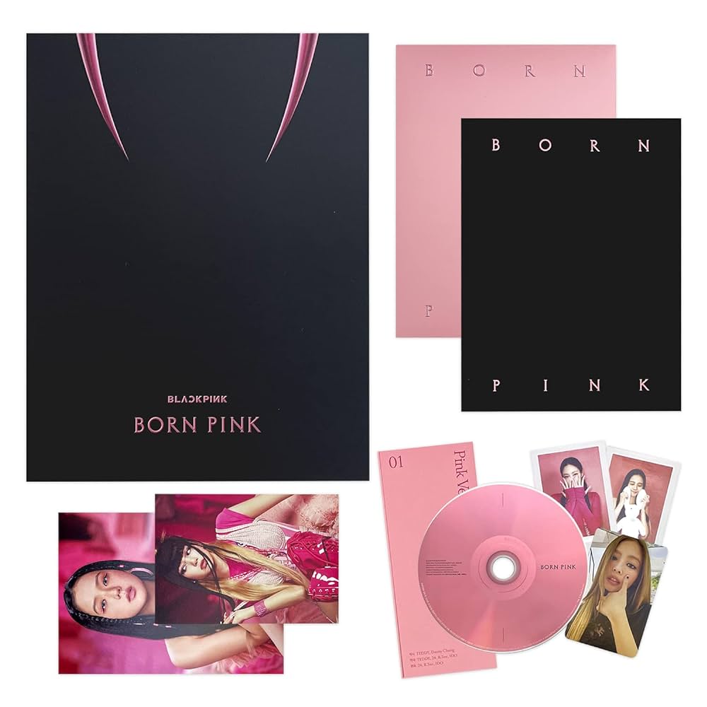 đĩa CD BLACKPINK - BORN PINK (VERSION A/PINK BOX) | Đĩa Than 51 Sài Gòn