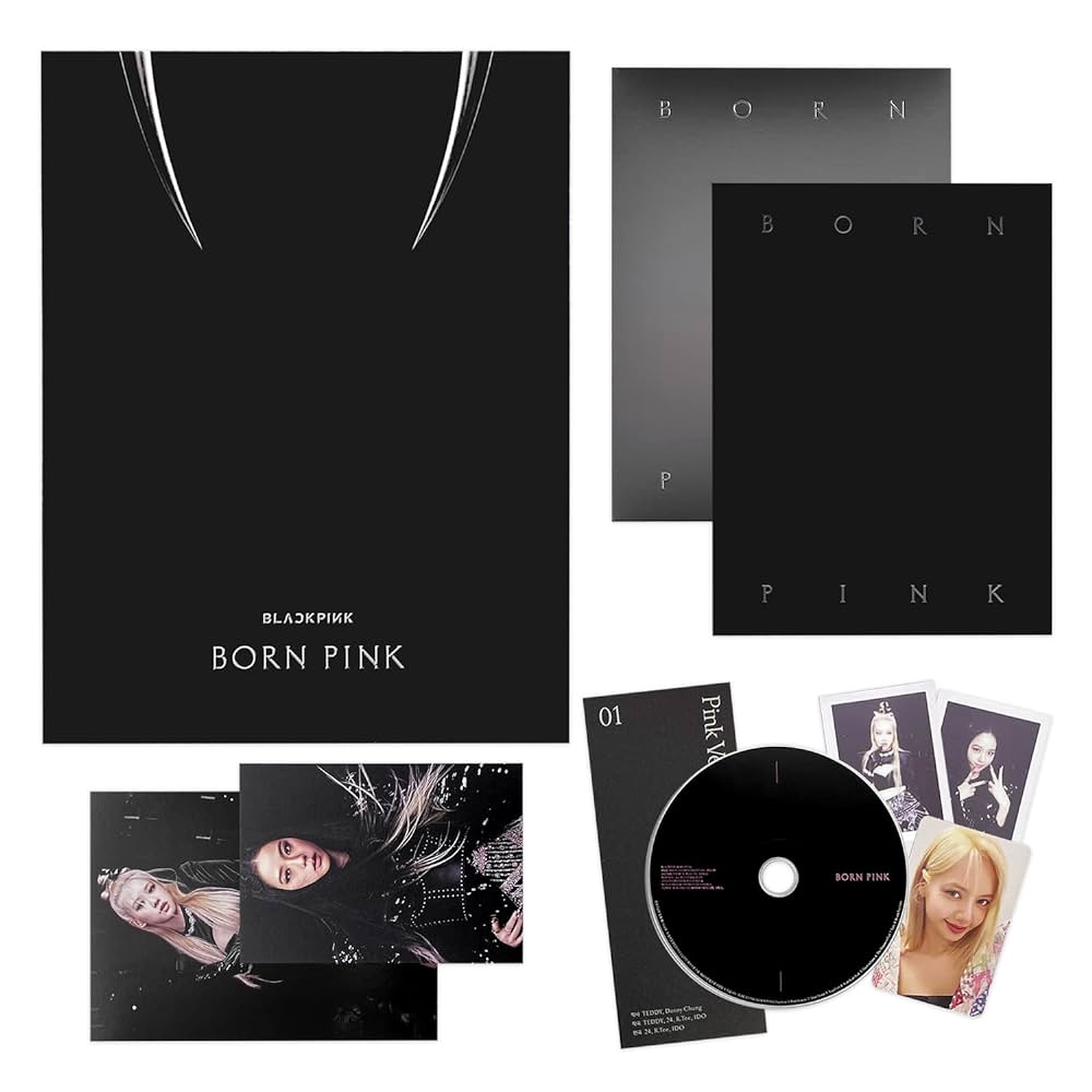 đĩa CD BLACKPINK - BORN PINK (VERSION B/BLACK BOX) | Đĩa Than 51 Sài Gòn