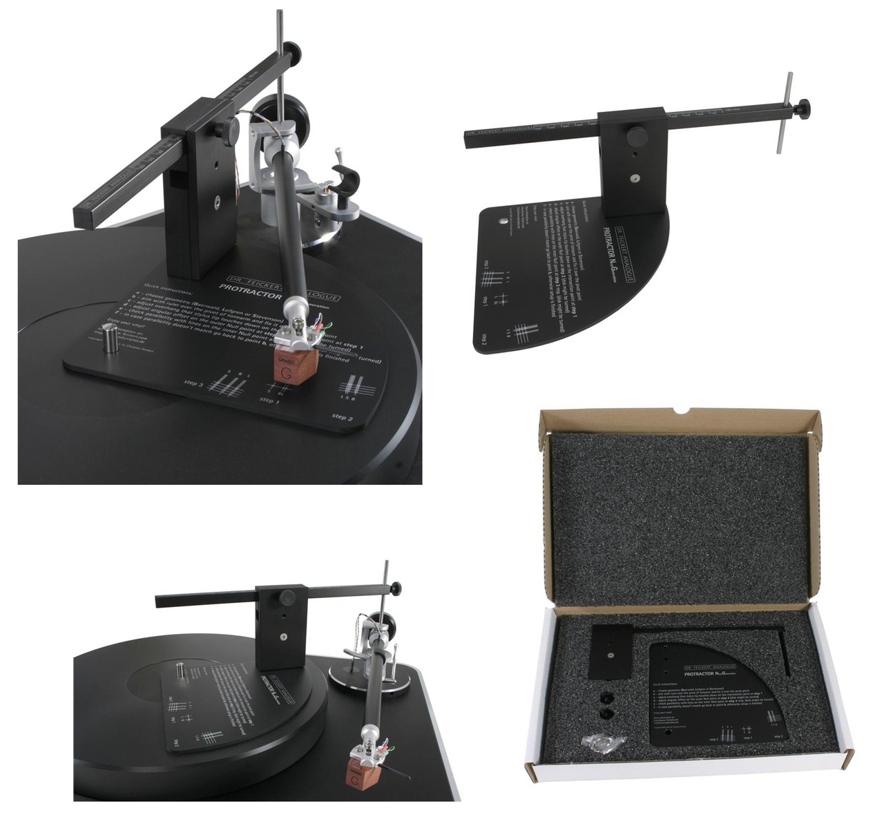 Thước cân mâm Feickert Next Generation Universal Protractor | Đĩa Than ...