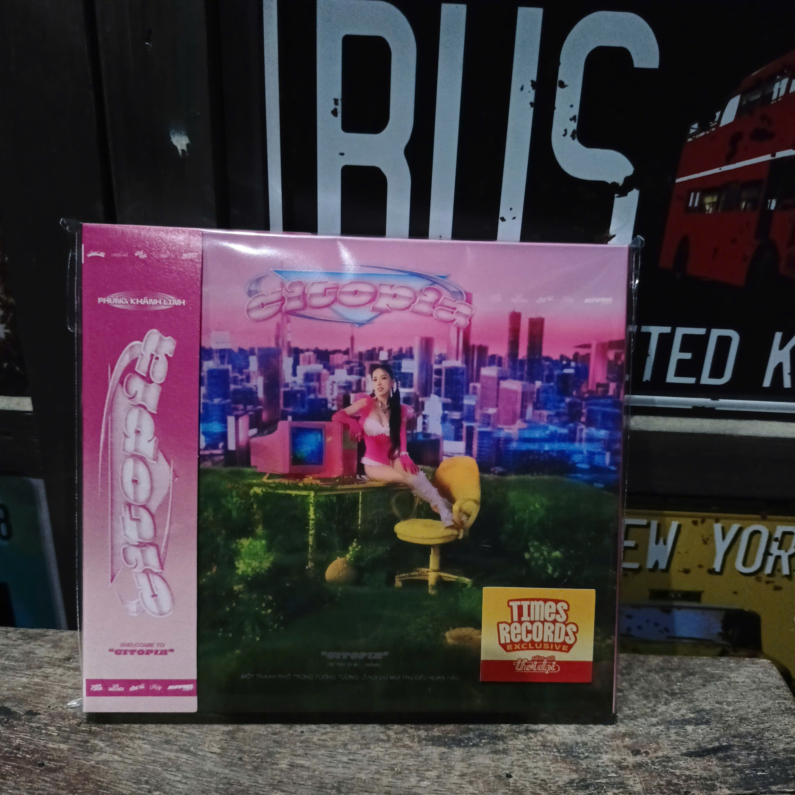 đĩa CD PHÙNG KHÁNH LINH - CITOPIA - THE 2ND STUDIO ALBUM (DIGIPAK VER ...