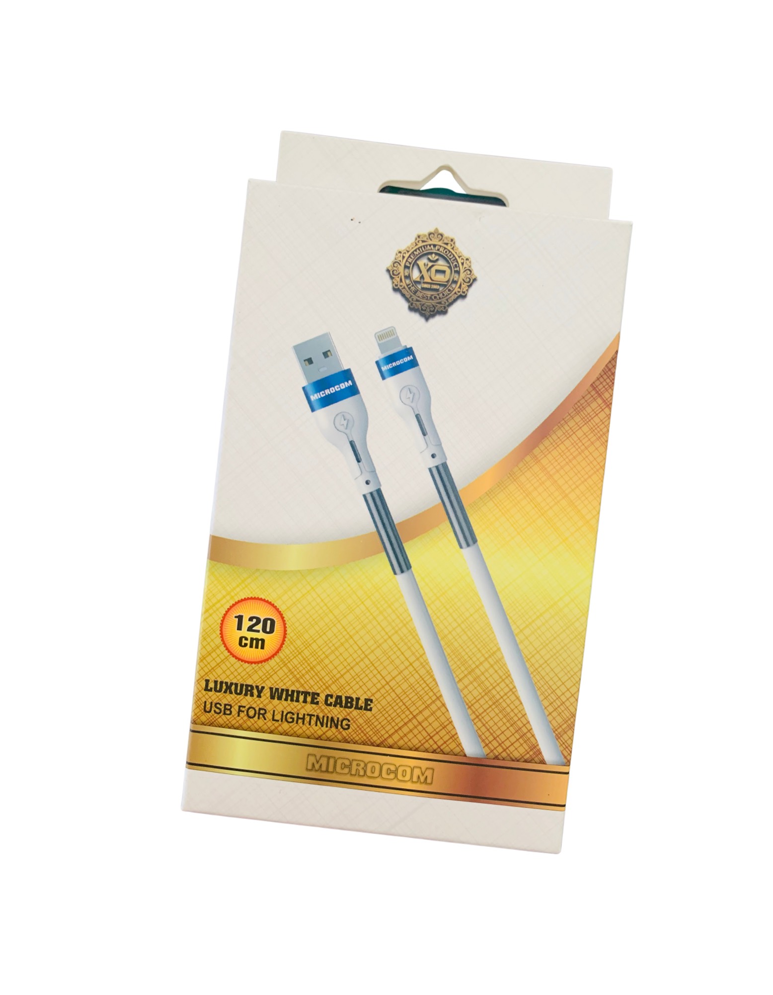Dây Sạc Microcom Xo Lightning 1m2 Chống Gẫy Cổ Cáp