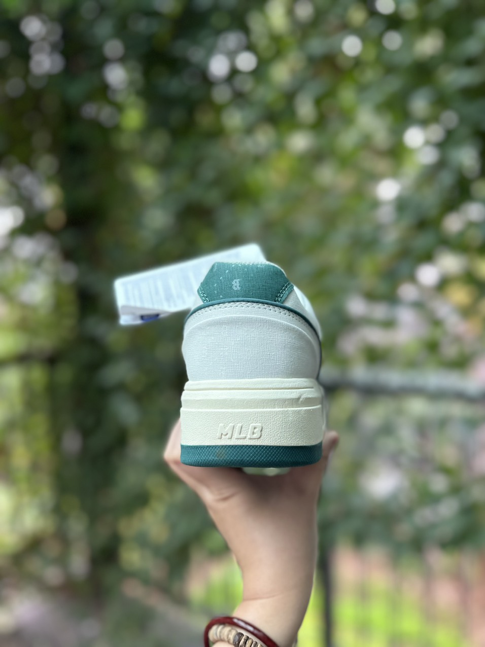 mlb liner B viền xanh