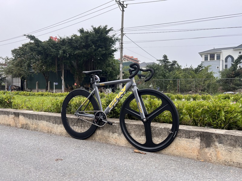 Xe Đạp Fixed Gear Gray F16 | Xe Minh Nhật