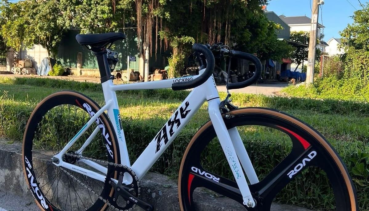 Xe Đạp Fixed Gear Axe Locking 3 Đao Khung Nhôm Không Mối Hàn | Xe Minh Nhật