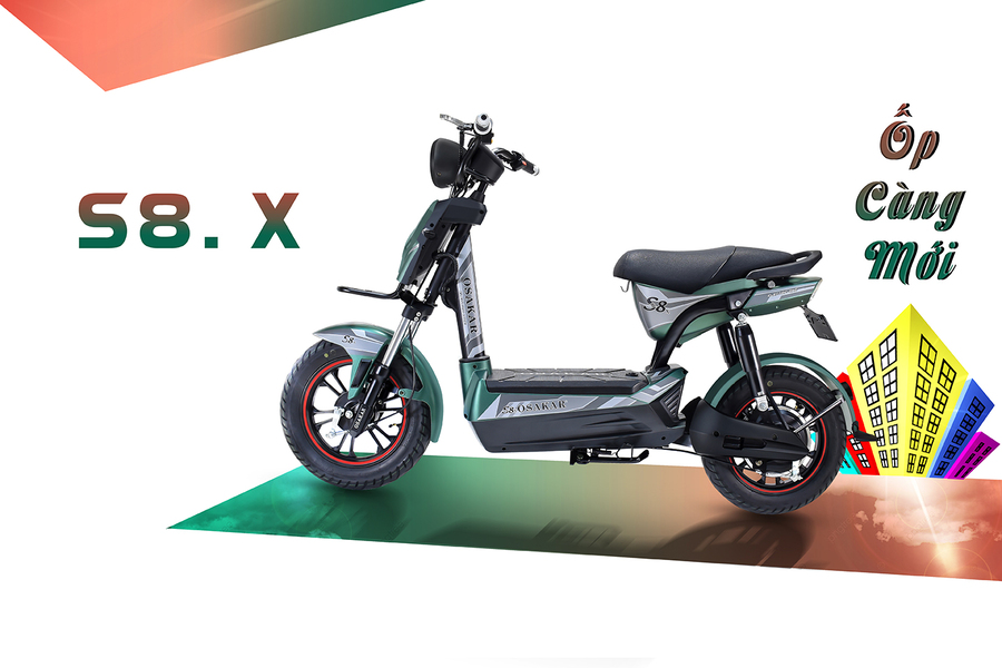Xe Máy Điện Osakar S8X Chất Lượng Cao - Giá Tốt Nhất 2023 | Xe Minh Nhật